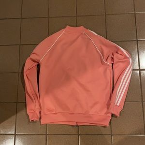 adidas | Jackets & Coats | Pink Adidas Originals Womens Track Jacket M ...